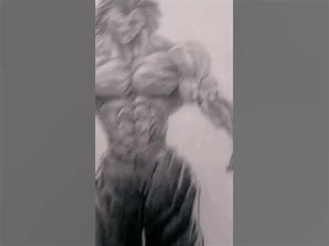 Yujiro Hanma Pencil Sketch Youtube