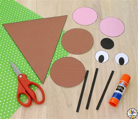 Mouse Craft Template