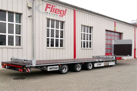 Platform Trailer Fliegl Trailer Tippers Truck Trailers Chassis