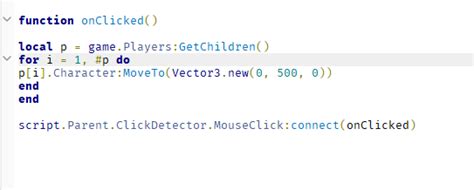 How Do I Make This Script That Only Teleports Player Scripting Support Developer Forum