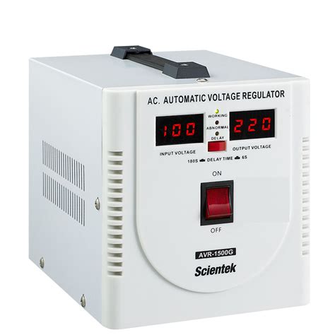 Household 220v 230v 110v 1500va Relay Type Avr Automatic Voltage