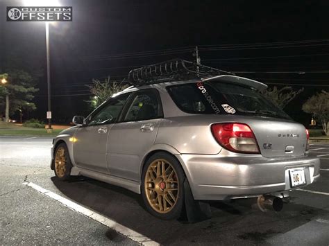 2002 Subaru Wrx With 18x85 37 Bbs Rc 336 And 23540r18 Falken Azenis