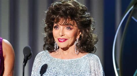 Joan Collins 90 Looks Incredible At The Emmys As Fans Praise Her For ‘eating Up Other Stars