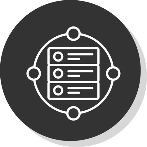 Data Flow Line Shadow Circle Icon Design 43864852 Vector Art At Vecteezy
