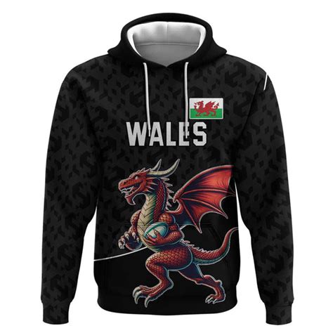 Wales Hoodie Wonder Print Shop