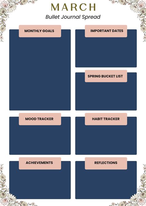 Free Bullet Journal Templates To Edit Online Free Bullet Journal Templates To Edit Online