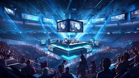 Download Esport Arena Technology Royalty Free Stock Illustration Image