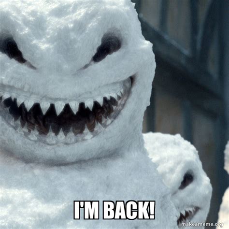 Im Back Meme Generator