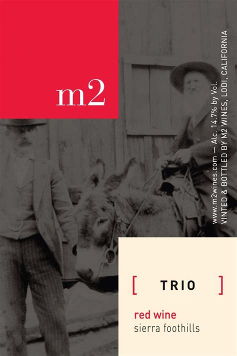 M2 Wines Trio Red Blend 2010