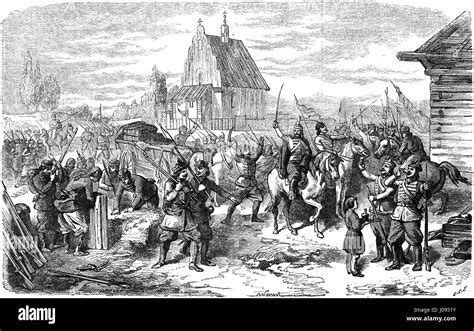 This Historical Scene Depicts The Insurgents Of The January Uprising