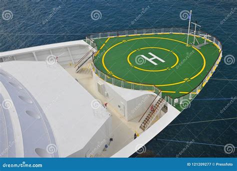 Celebrity Summit Cruise Ship Helipad Editorial Photography Image Of