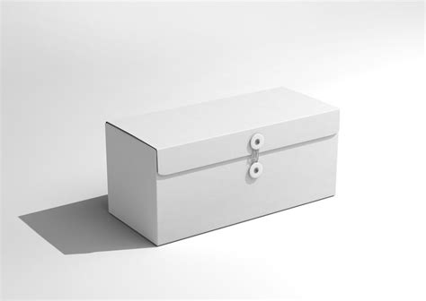 rectangular string box free mockup — free mockup world