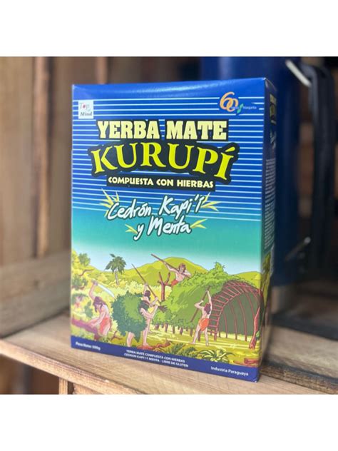 KurupÍ CedrÓn Menta Y Kapi 500g