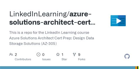 Issues · Linkedinlearningazure Solutions Architect Cert Prep Design