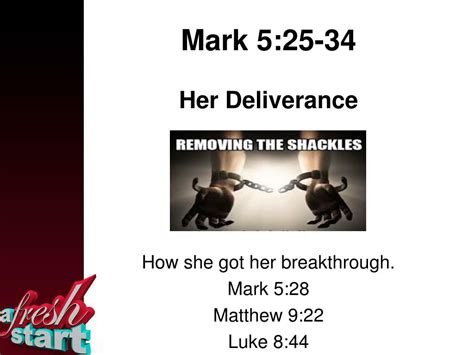 Ppt Jesus Restores Broken Lives Insights From Mark 525 34