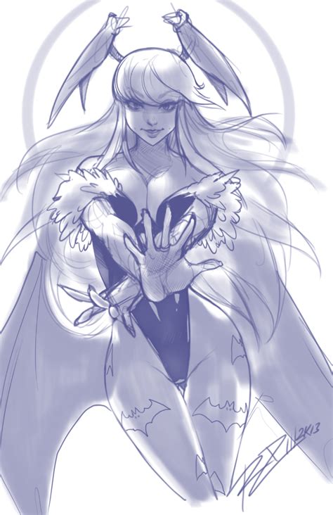 Morrigan Aensland Vampire Drawn By Robaato Danbooru