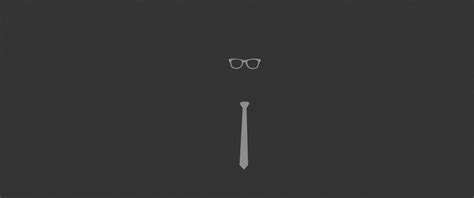 Professional Stylish Eyeglass And Tie Minimalist Wallpaper Background