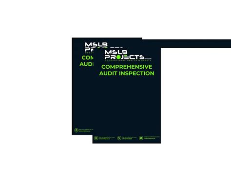 Comprehensive Audit Inspection Template Mslb Projects