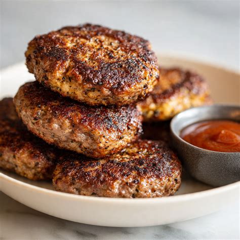 2 Ingredient Air Fryer Beef Patties