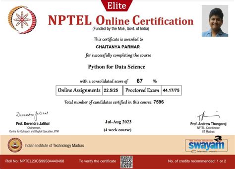 Thrilled To Announce That Ive Successfully Completed The Python For Data Science Certificate