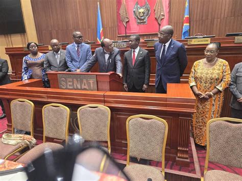 Fin De Crise Au Sénat Jonas Munkamba Renonce De Son Plein Gré à Son Droit Constitutionnel