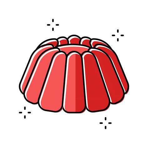 Pudding Jelly Candy Gummy Color Icon Vector Illustration 19002244 Vector Art At Vecteezy