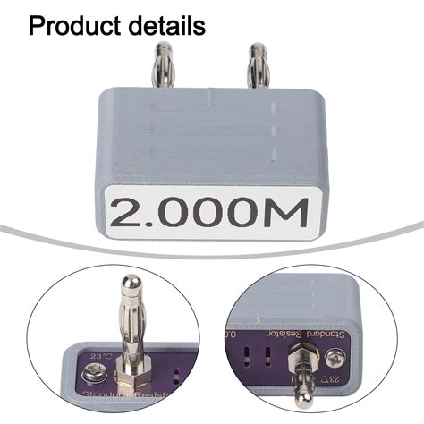 Calibration Solution For Multimeter Users Standard Resistors Offering