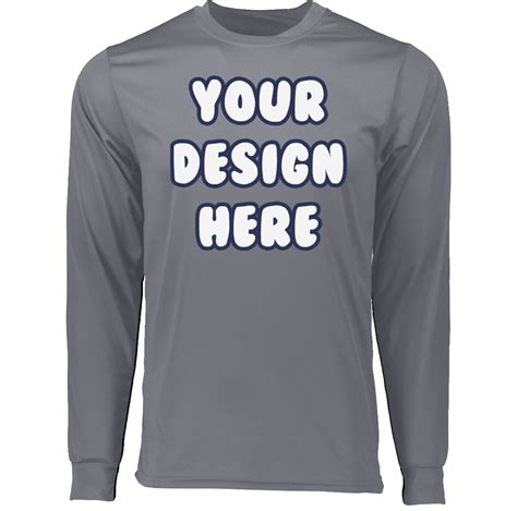 Unisex Custom Long Sleeve T Shirts