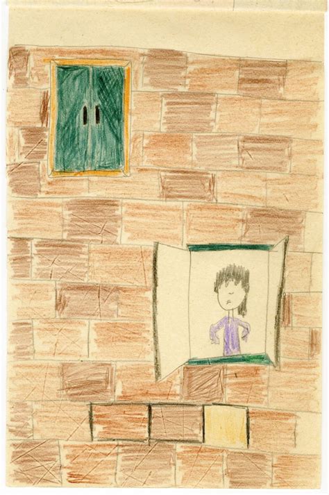 Notebook Of Drawings By The Jewish Girl Renate Krochmal From The Izieu Orphanage From The