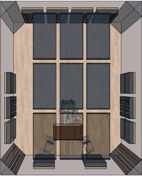 Akustik Treatment Home Studio Ukuran Sedang