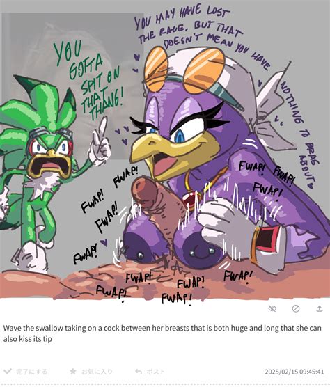 Post 6761223 Bigseyl Jetthehawk Sonicthehedgehogseries Wavethe