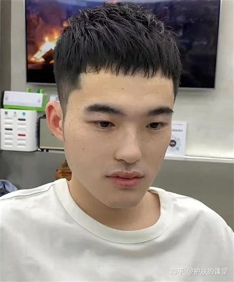 韩式栗子头发型，帅气清爽的短发，简单自然好打理 知乎