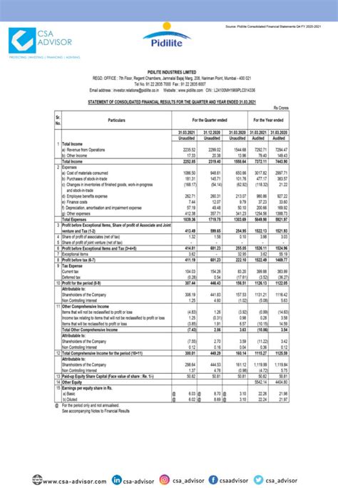 Pidilite Industries Financial Solutions Financial Services