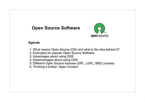 Open Source Software Pdf
