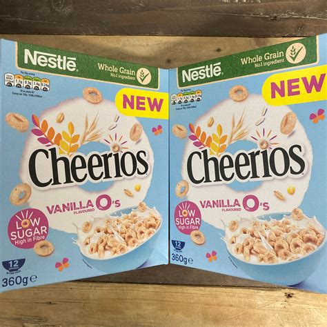 2x Cheerios Vanilla Flavoured Os 2x360g And Low Price Foods Ltd