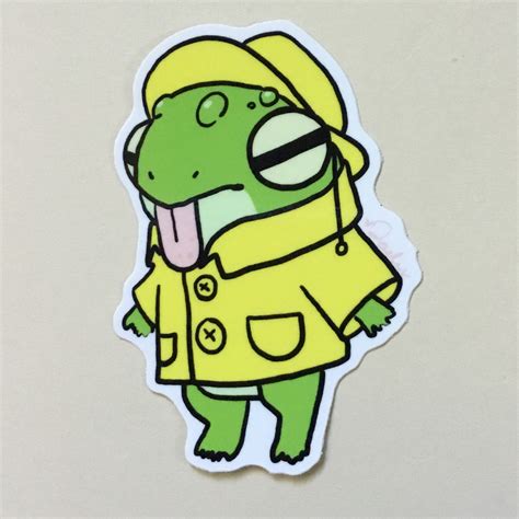 Frog Sticker Switchgrass