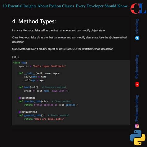 Python Coding On Instagram 10 Essential Insights About Python Classes
