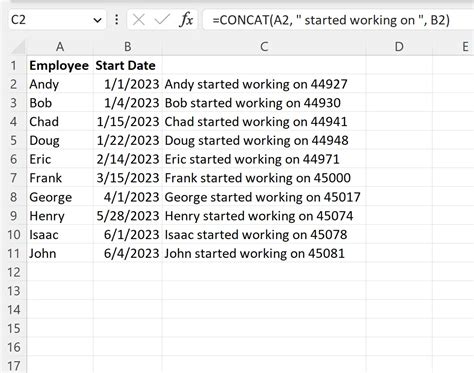 Come Concatenare Testo E Una Data In Excel Con Esempio Statorials