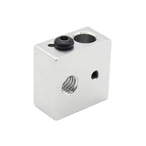 Aluminium Heating Block For The Nozzle Of The Mk8 3d Printers Kamami On Line Store