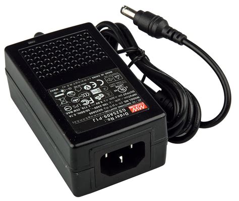 Gs25a09 P1j Mean Well Power Brick Ac Dc Adapter 9v Dc Output 2 77a