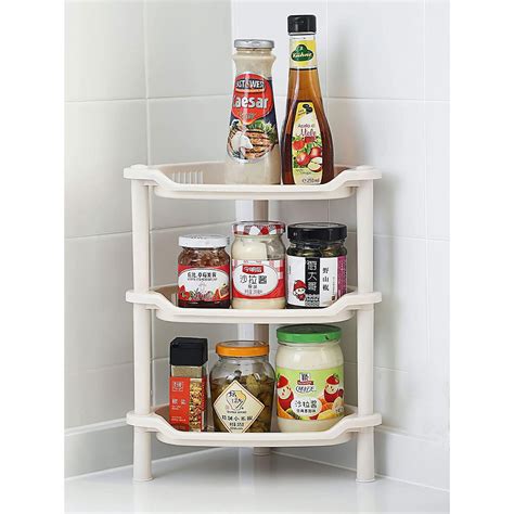 3 Tier Multi Purpose Small Corner Stand Liveeasy Products Ltd
