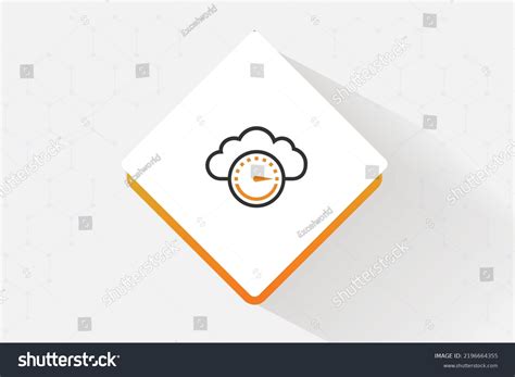 Cloud Cost Optimization Icon Vector Design Stock Vector Royalty Free