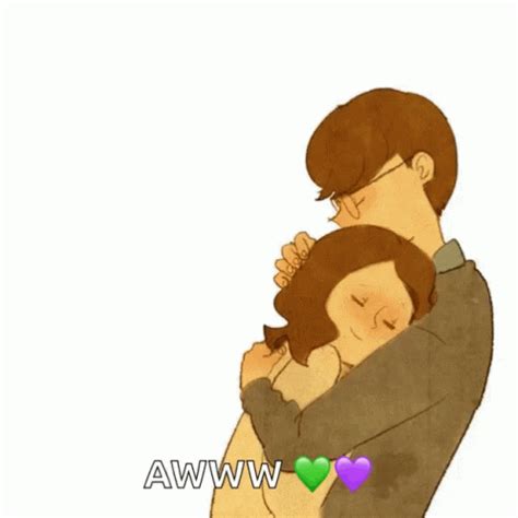 Passionate Hug Romantic Couple In Bed GIF | GIFDB.com