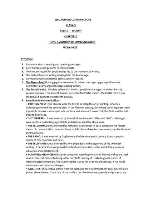 History Class 5 Chapter 5 Pdf