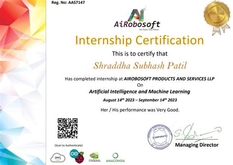 Artificialintelligence Machinelearning Computerscienceengineering Shraddha Patil