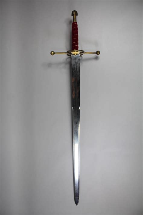 Sold Price Reproduction Medieval Broadsword 121cm Overall With 95cm