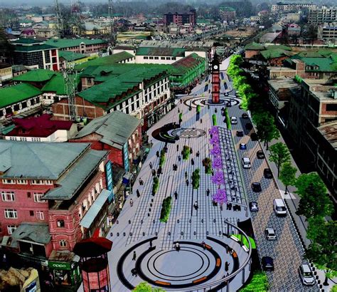 Cbd Srinagar City Reimagining Lal Chowk