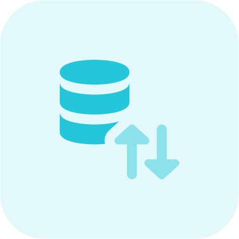 Database Data Transfered Web Icon Download On Iconfinder