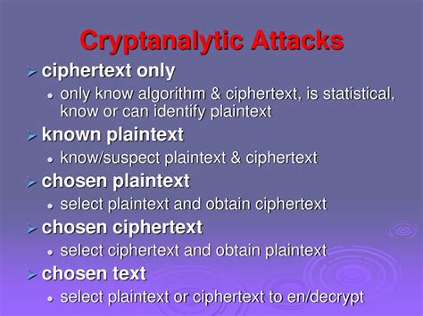 Cryptography Techniques Cnet 326 Ppt Download