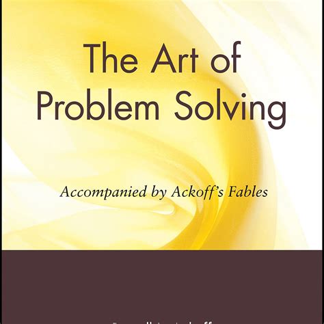 The Art Of Problem Solving By Russell L Ackoff Book Hero